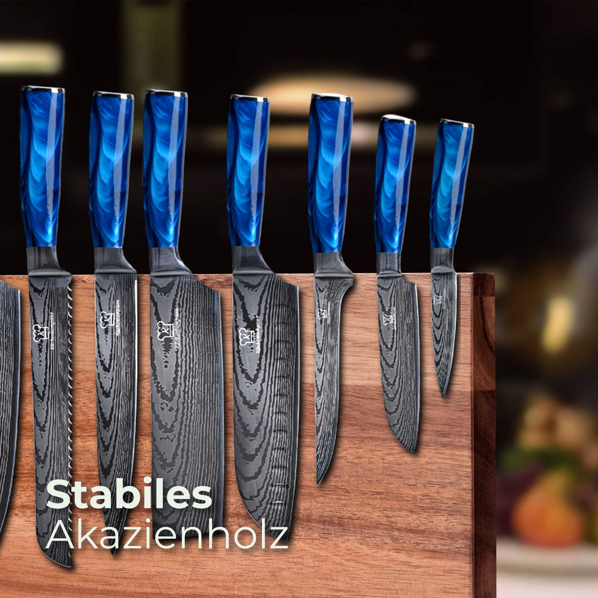 9-teiliges Shiburu Messerset | Küchenkompane